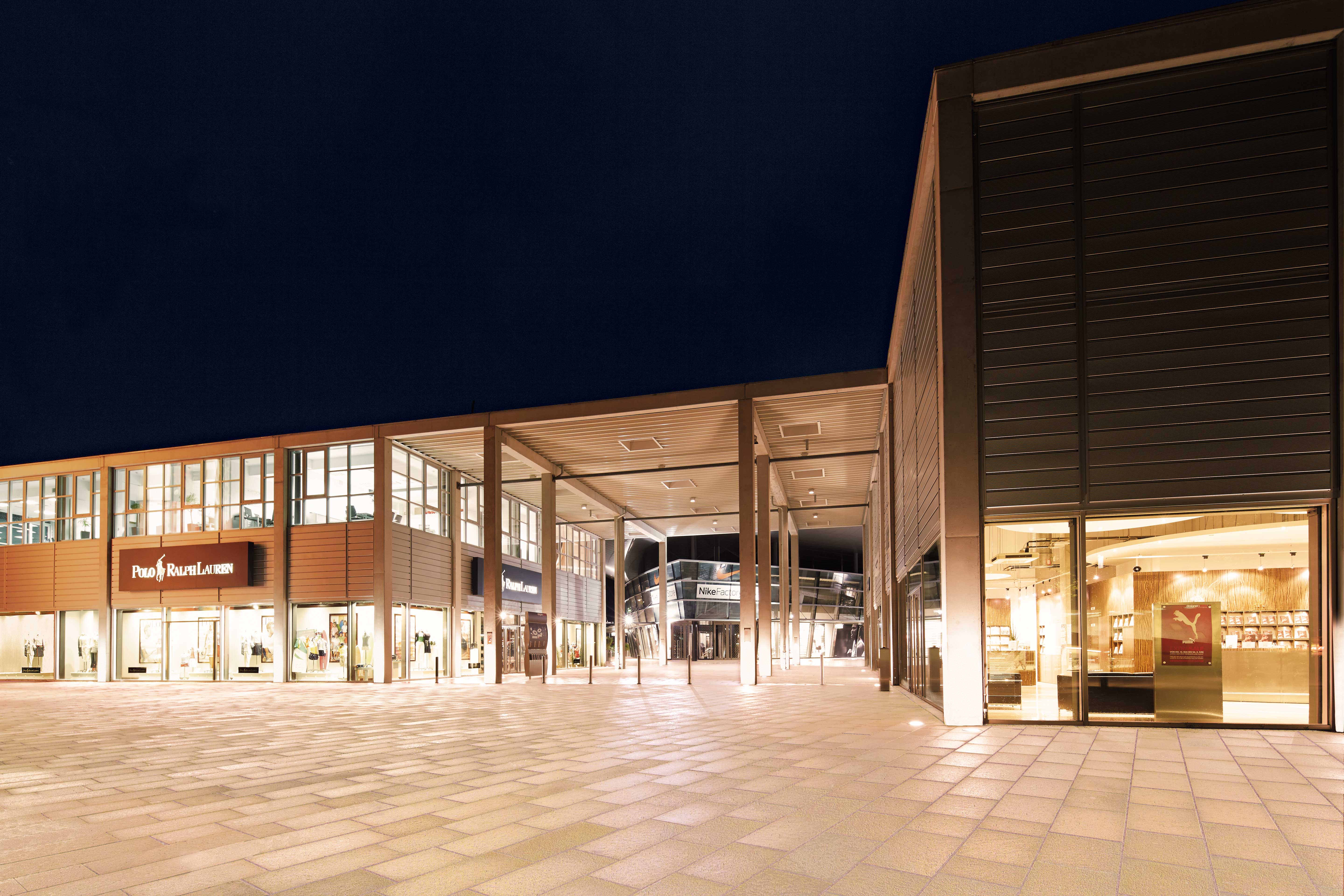 Center­impressionen | designer outlets Wolfsburg